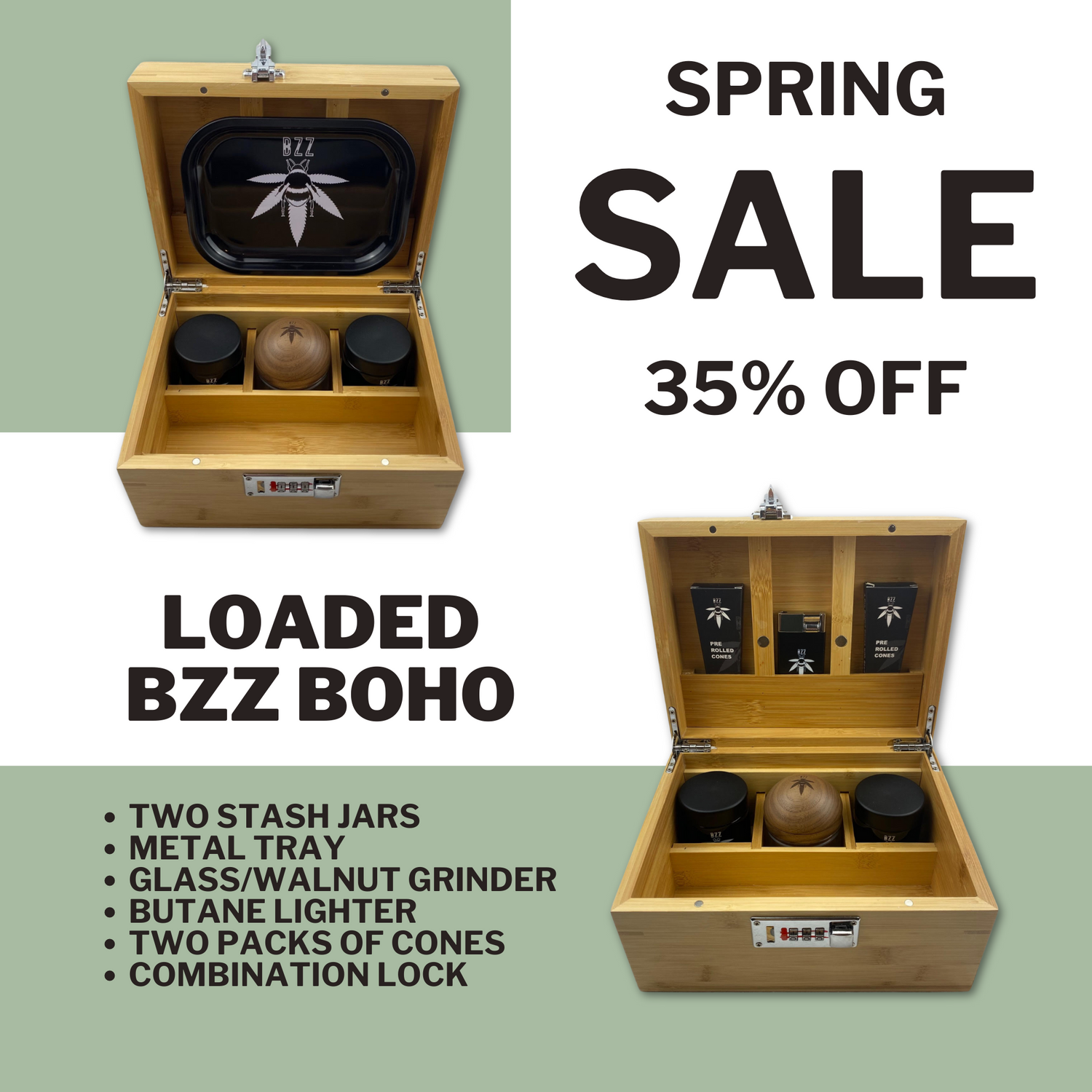 Hash Stash Boxes - Lockable & Smell Proof Boxes, Bzz Box