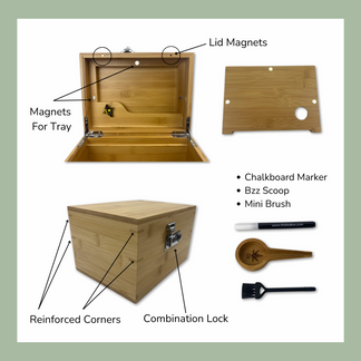 Large Stash Box for Stash Storage – Bzz Box
