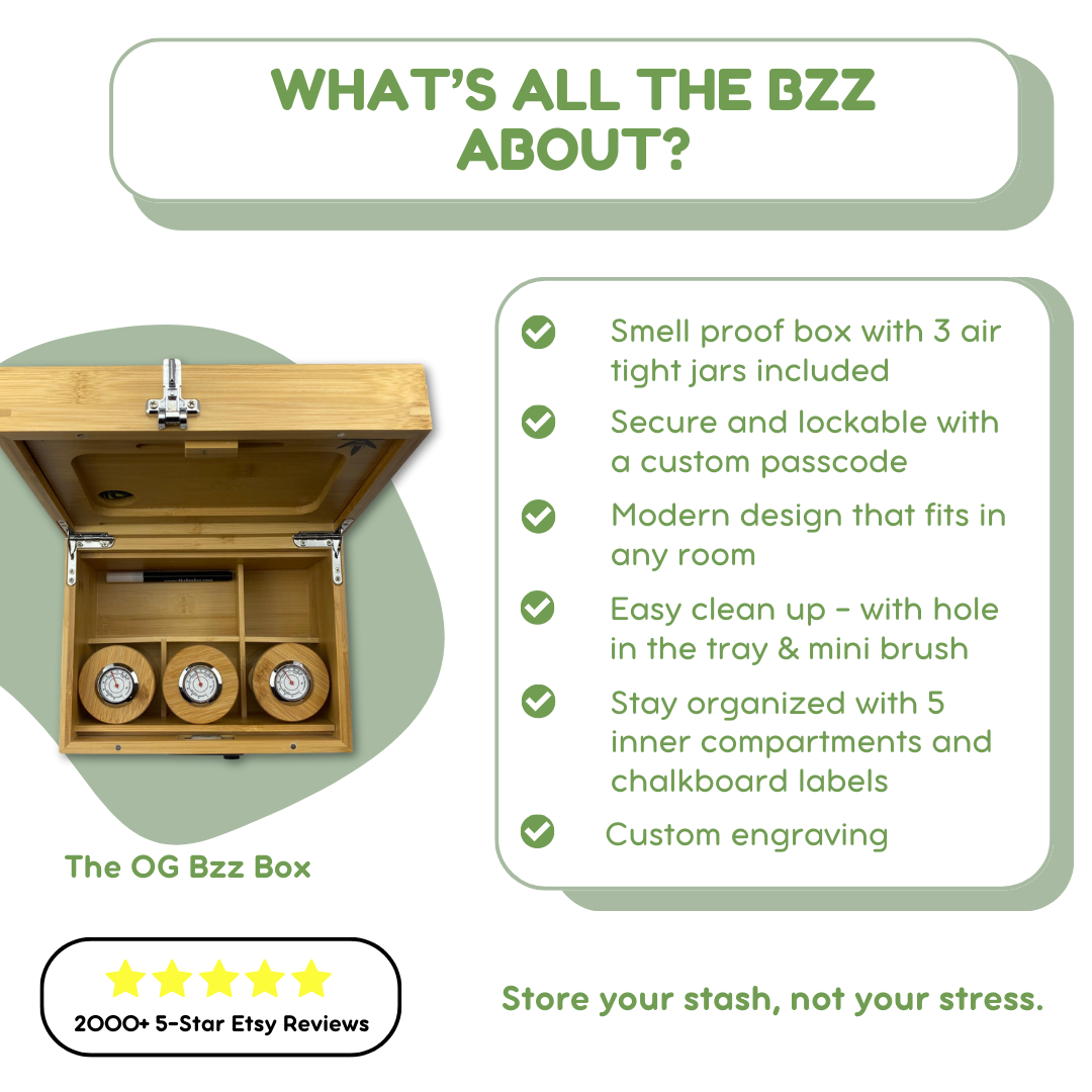 Large Stash Box for Stash Storage – Bzz Box
