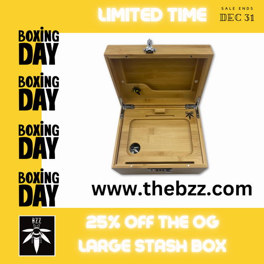Hash Stash Boxes - Lockable & Smell Proof Boxes, Bzz Box