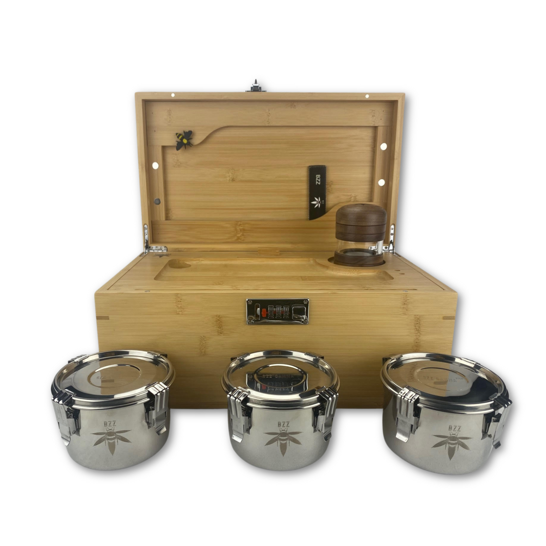 Hash Stash Boxes - Lockable & Smell Proof Boxes, Bzz Box