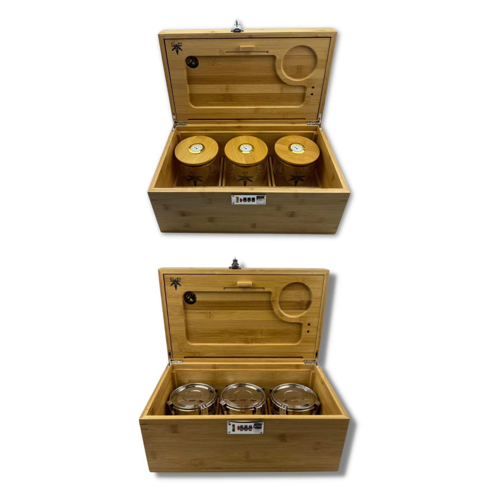 The Treasure Chest (XL Bzz Box) - Bamboo Stash box