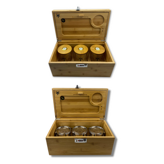 The Treasure Chest (XL Bzz Box) - Bamboo Stash box